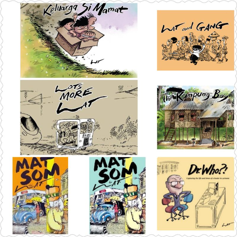 Comic Dato Lat - The Mamat Family, Lat and Gang, Lots More Lat, Mat Som ...