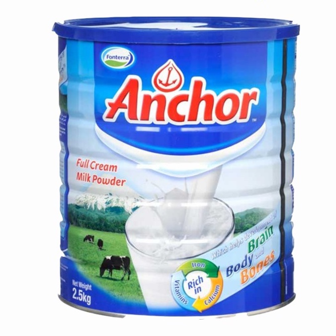 Anchor Fortified Full Cream Milk Powder 2500 GM | Shopee Singapore