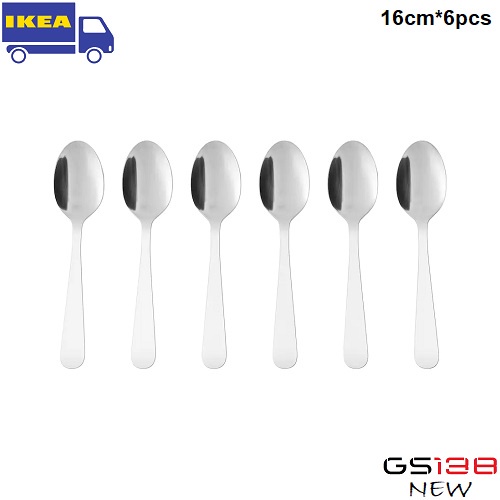 IKEA DRAGON Dessert Spoon 16cm*6pcs (Original) | Shopee Singapore