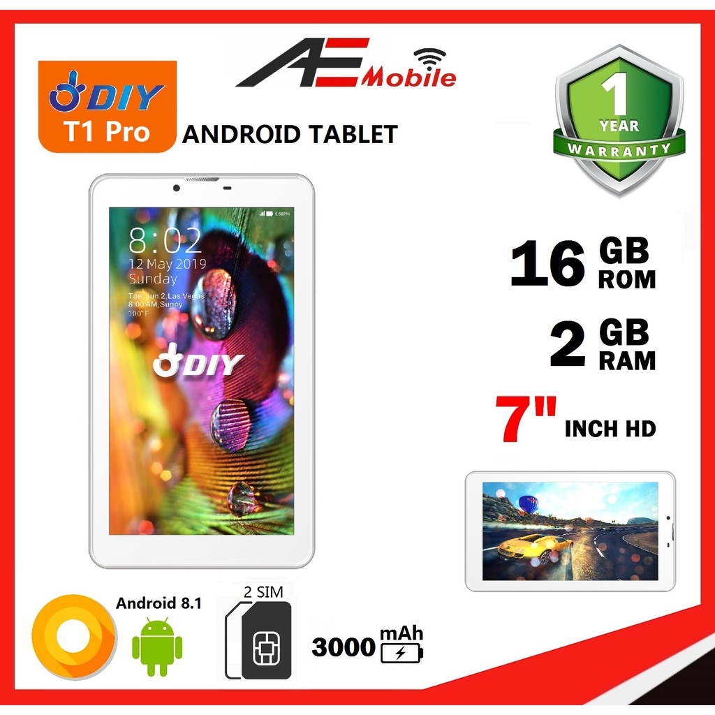 Android Tablet / OK DIY Dual Sim Call Tab / Student Learning Tab / Kids ...