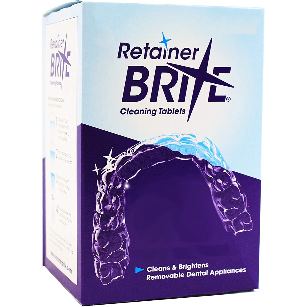Retainer Brite Cleaning Tablets Self Collect Available! | Shopee Singapore
