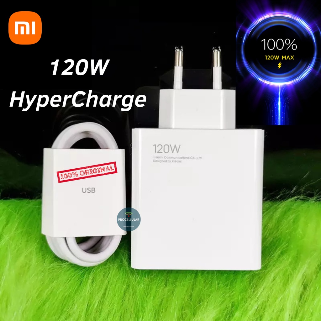 Xiaomi Charger 120W HyperCharge 12 Pro 11T Pro Poco F4 GT Original ...