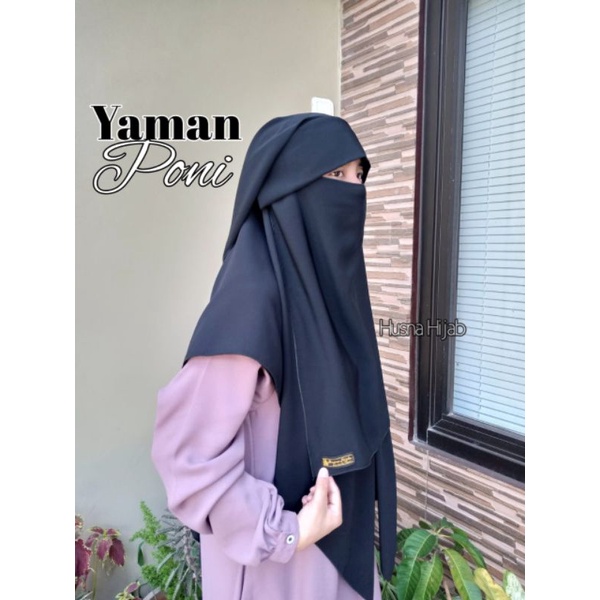 [Brand Hijab] NIQAB Yaman Long Bangs/Long Yemeni Bangs/Yemen Bangs ...