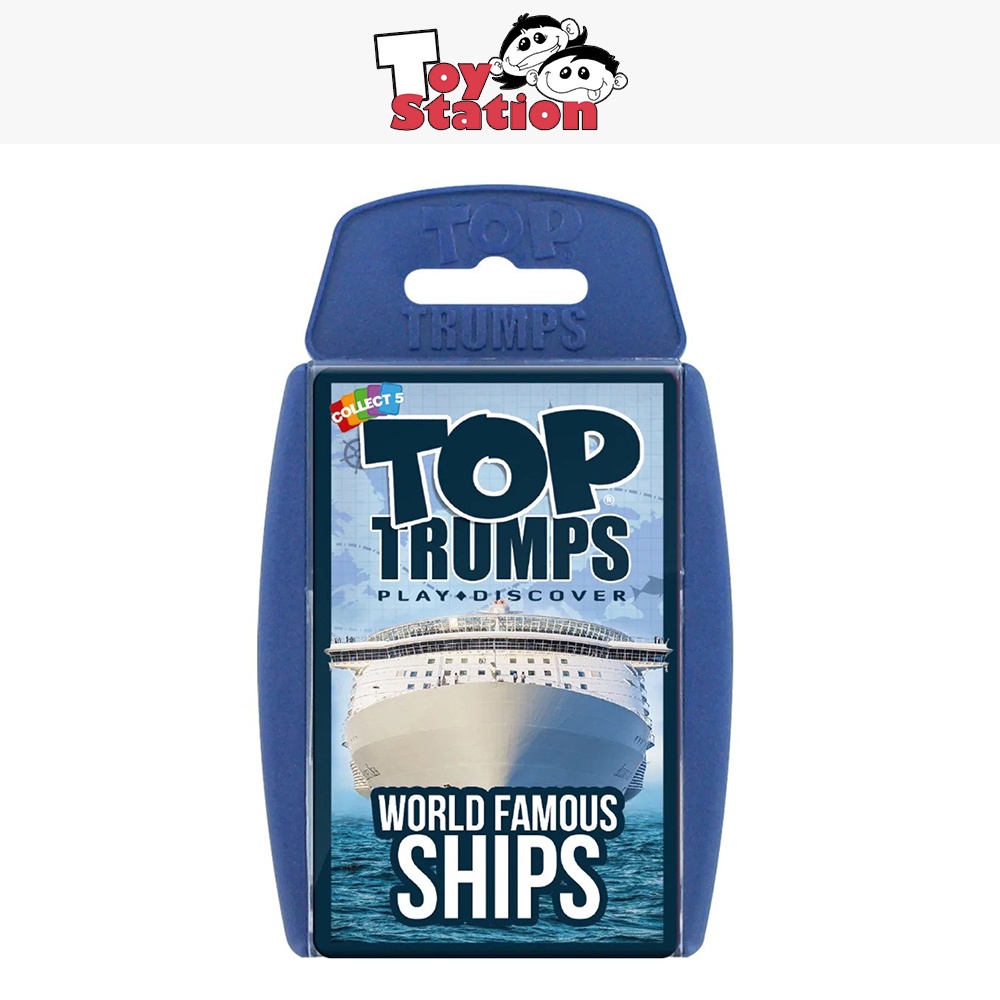 Top Trumps World Famous Ships Educational Card Game | Shopee Singapore