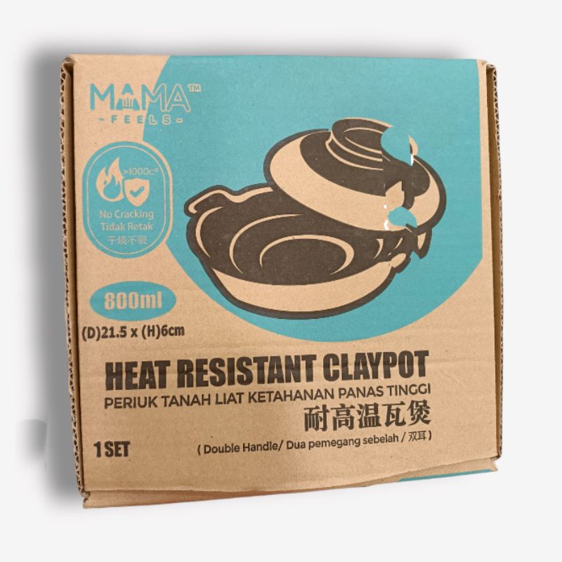 Heat Resistant Clay Pot (1set) | Shopee Singapore