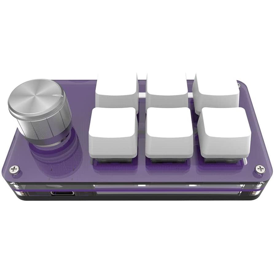 6 Keys Mini Keypad Programmable Mechanical Multi-functional Gaming ...