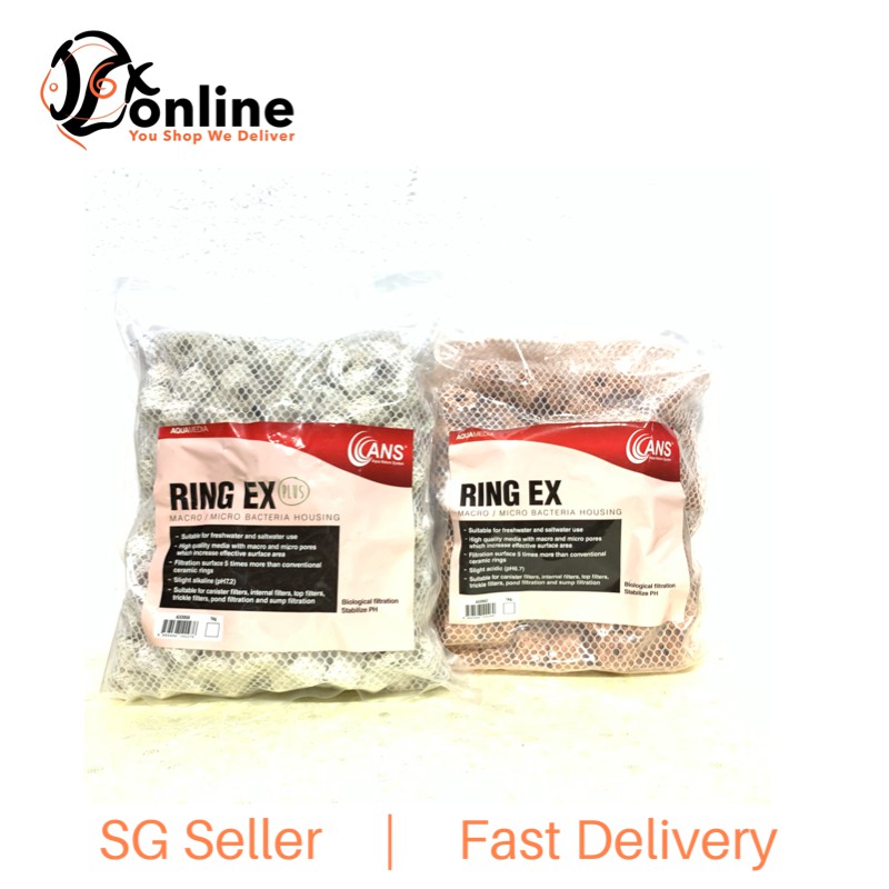 ANS Ring Ex Plus - 1kg (Filter Media) | Shopee Singapore