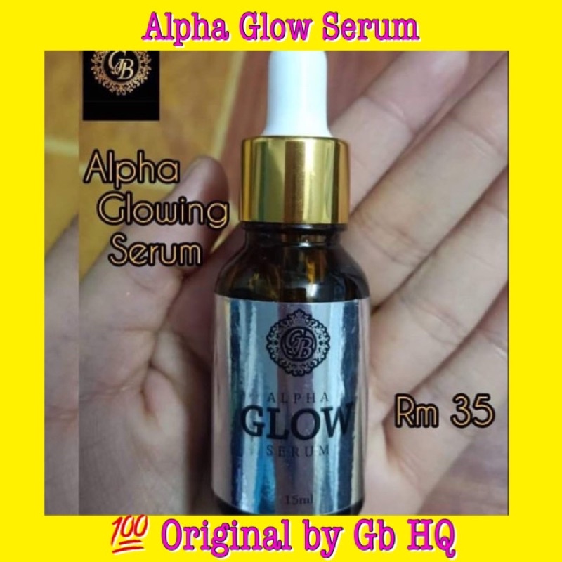 Serum ALPHA GLOW GB Skincare | Shopee Singapore