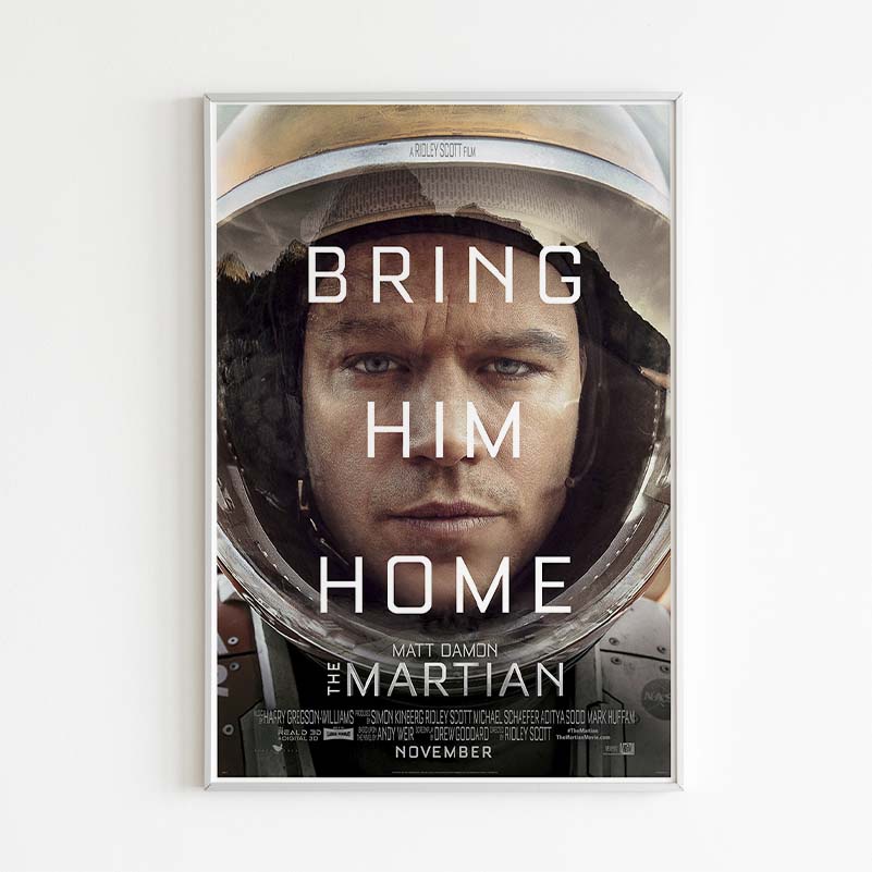 The Martian Poster Picture Size 33x48 cm | Shopee Singapore