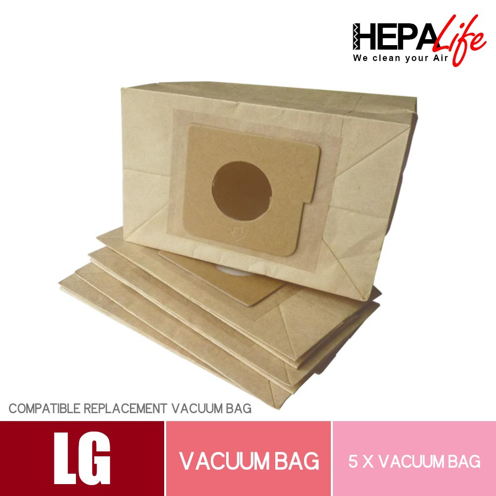 LG Compatible Vaccum Bag Dust bag - Hepalife | Shopee Singapore