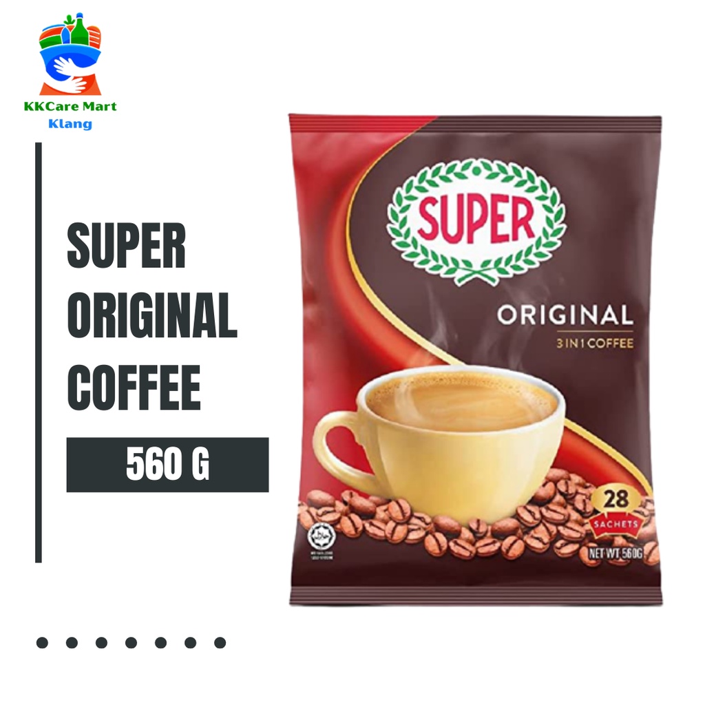 SUPER - 3-in-1 Instant Coffee 28 Sachets (560g) 咖啡 | Shopee Singapore