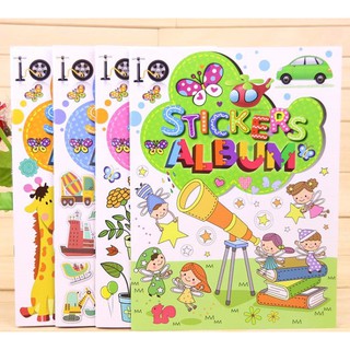 🎨🎉🥳🎊💖 Kids Sticker Book Album 💖 Children Book Toys Activity Book ...