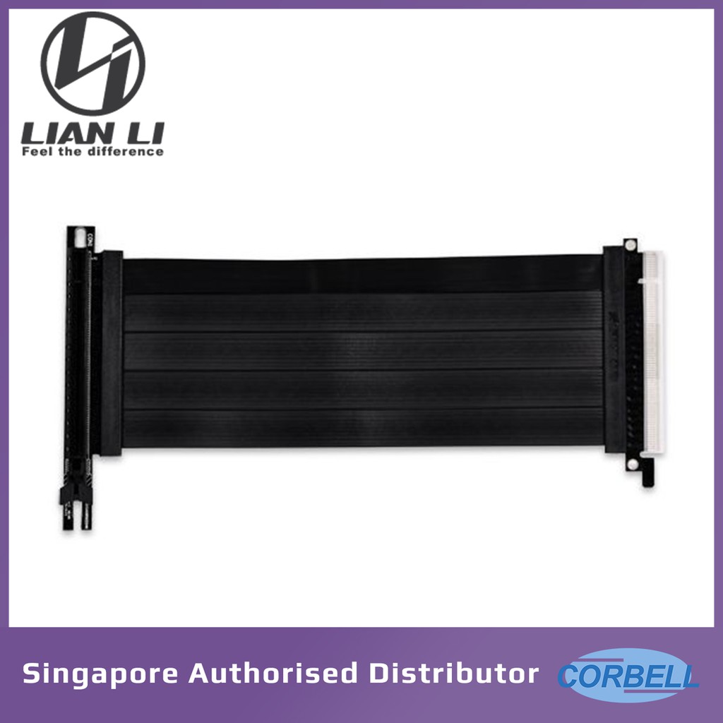 Lian Li PCI-e 4.0 X16 Riser cable (200mm) | Shopee Singapore