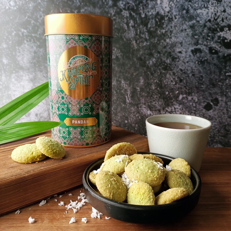 Old Seng Choong Pandan Coconut Cookies 160g Shopee Singapore