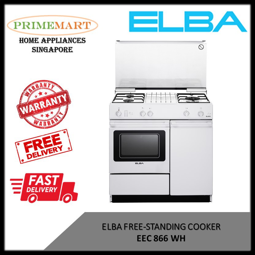 ELBA EEC 866 WH FREE-STANDING COOKER - 1 YEAR LOCAL MANUFACTURER ...