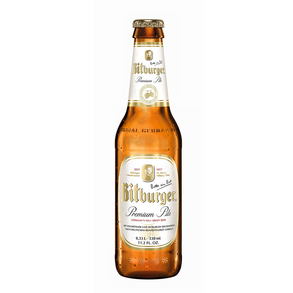 Bitburger Pilsener Beer Bottle 330Ml x 1 Bottle [Germany] | Shopee ...