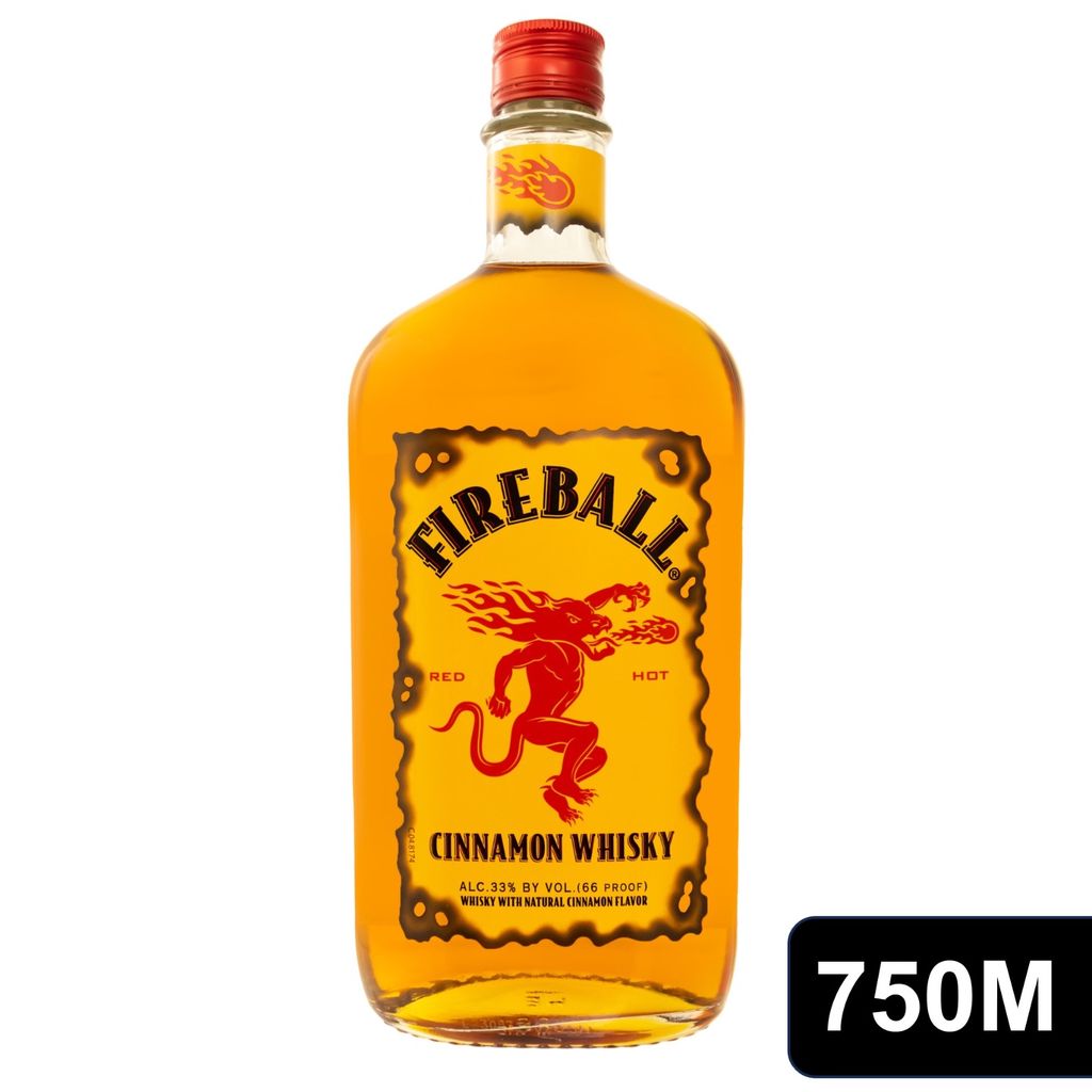 Fireball Cinnamon Whisky 750ML | Shopee Singapore