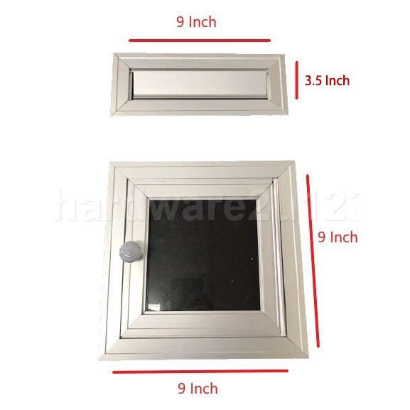 Aluminum Letter Box Mail Box (Panel Set) Peti Surat 信箱 邮箱 | Shopee ...