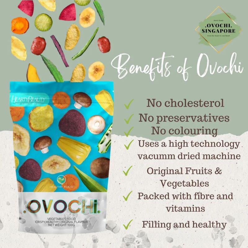 Ovochi Chips - Vegetables and Fruits chips | Shopee Singapore