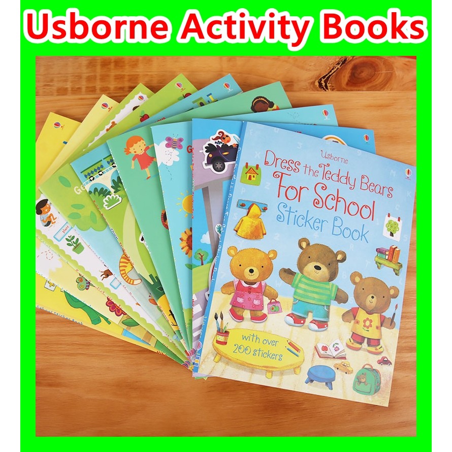 Usborne First Sticker Books | Shopee Singapore