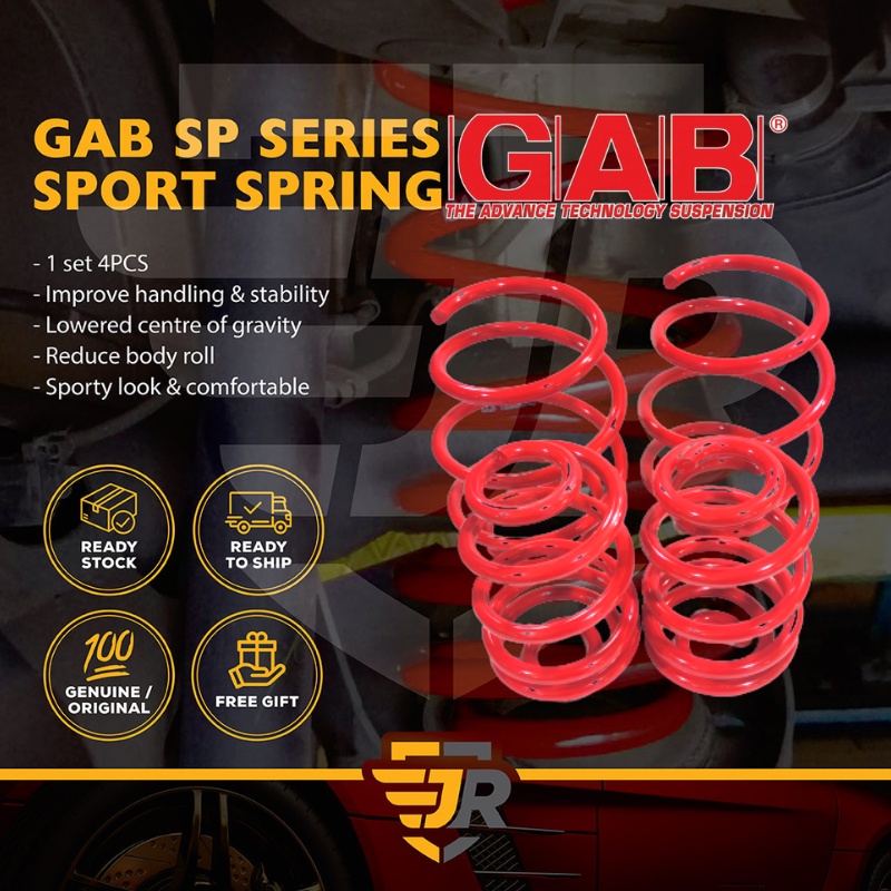 GAB SP Series Cool Sport Lowered Sport Spring Proton Honda Toyota ...