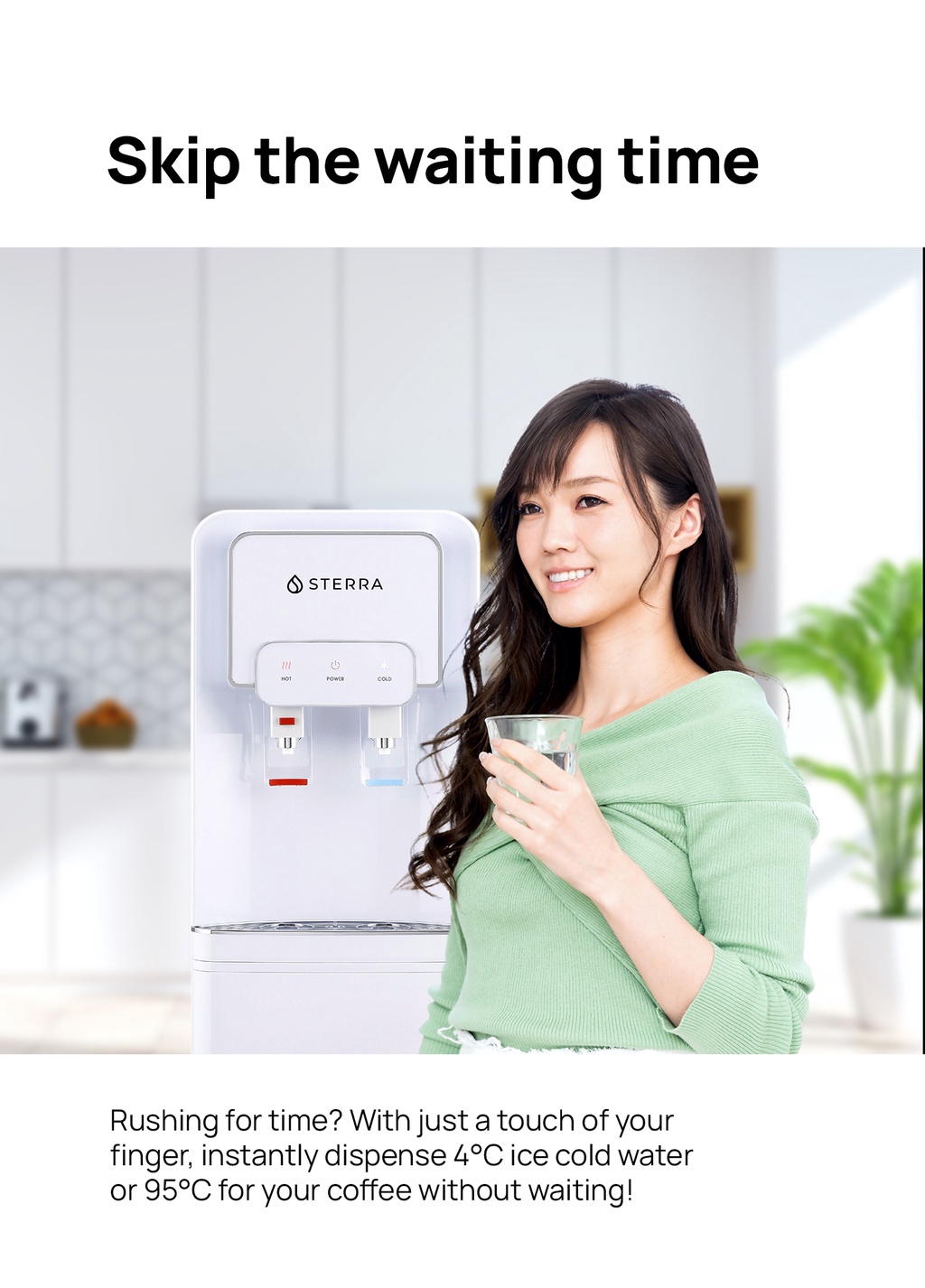 Sterra X™ Tank Tabletop Hot & Cold Water Purifier | Shopee Singapore