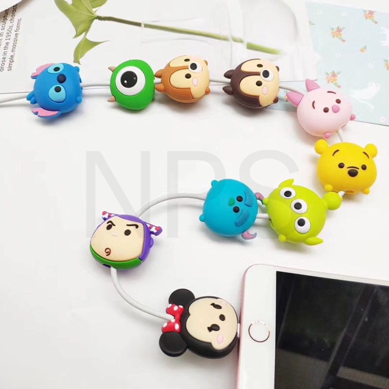 Cute Cartoon Phone USB Cable Protector for Iphone 6 7 8 Xs Xr 11PRO ...