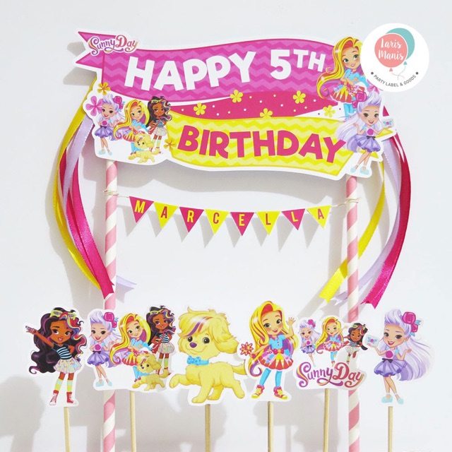 Custom Cake Topper Theme/Cake Topper | Shopee Singapore