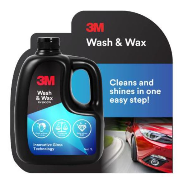 3M Wash & Wax 1000ml 39000W (free bamboo charcoal bag x 1) | Shopee ...