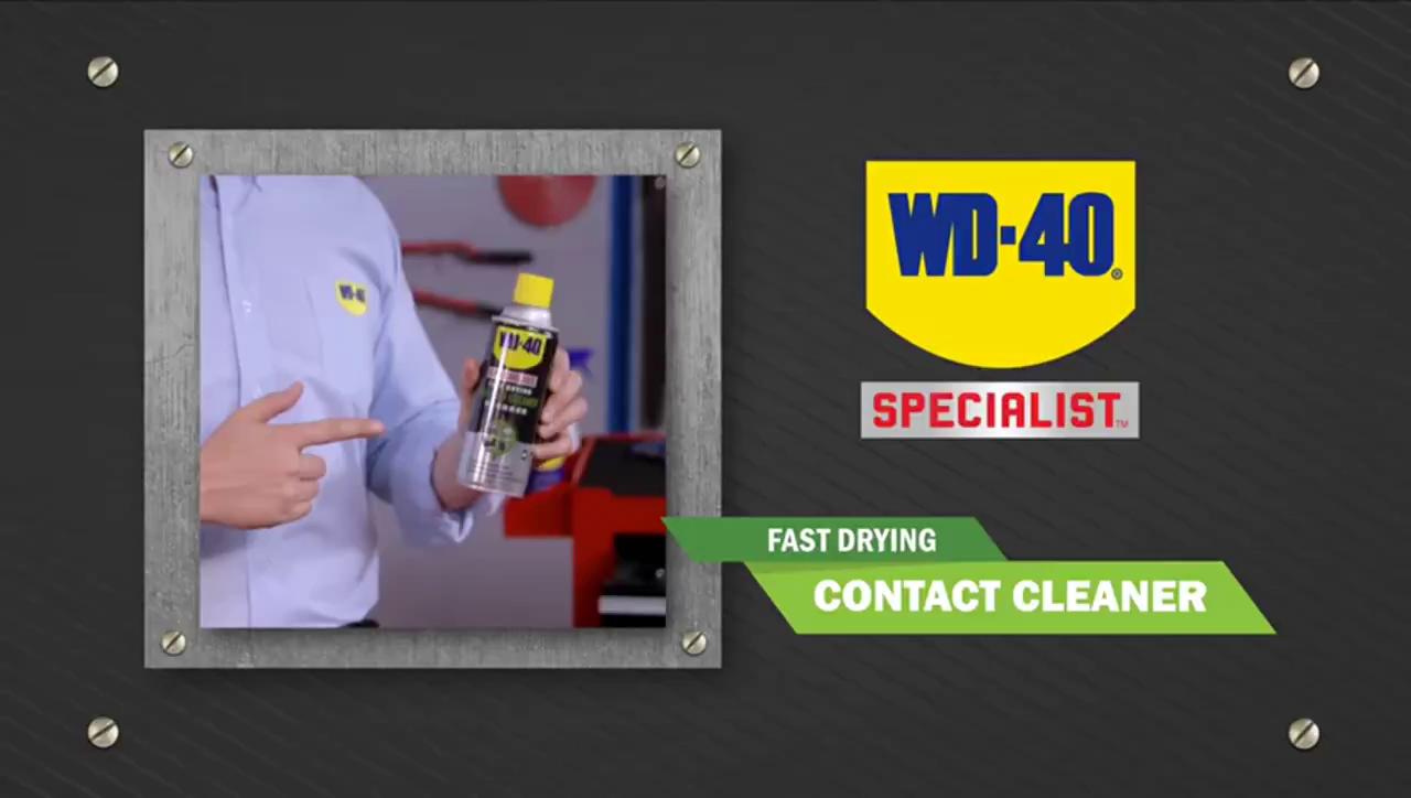 WD40 Electronic Contact Cleaner 200ml / 360ml - Cleans away oil, dirt ...