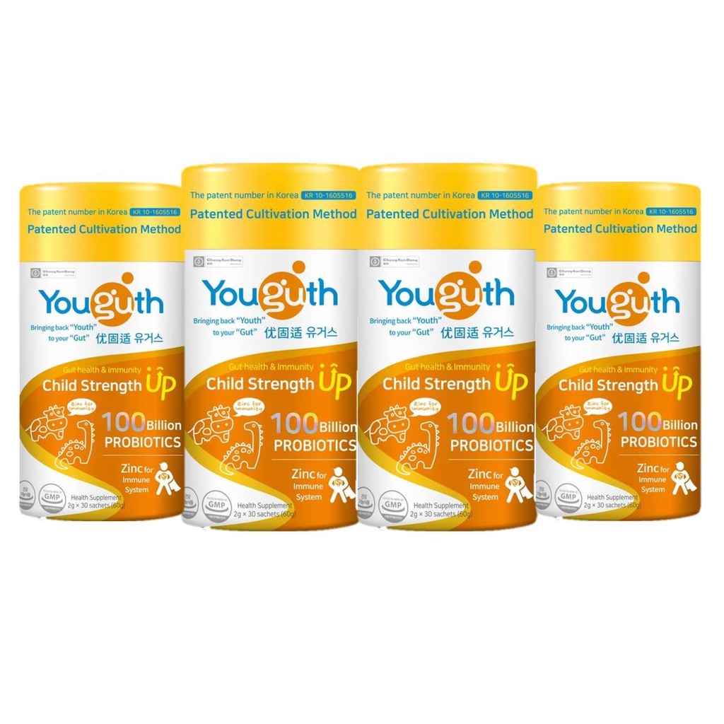 YOUGUTH PROBIOTICS Child Strength Up Gut Health + Immunity Boost 2g x ...
