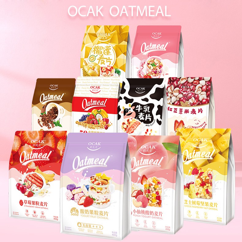 (Bundle Of 2) OCAK Oatmeal Instant Nutritious Breakfast / Yogurt Fruit ...