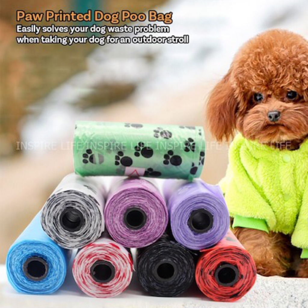 Disposable Dog Poo Bag Plastic Garbage Rubbish Bag | Shopee Singapore