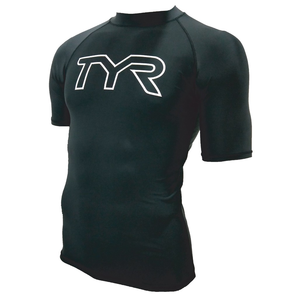 TYR Adult Short Sleeve Rashguard | Shopee Singapore