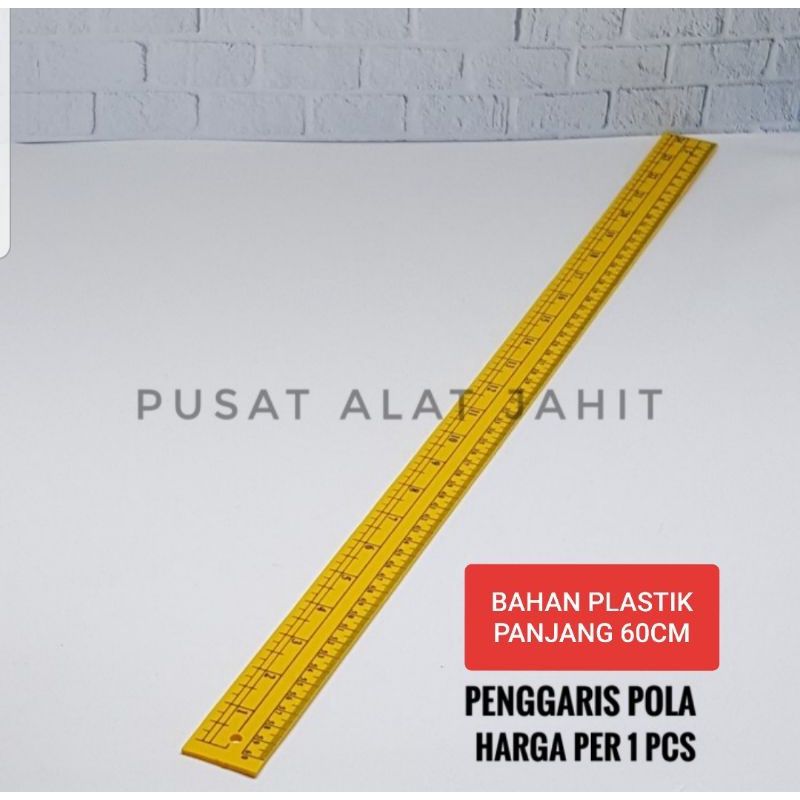 Ruler Measuring Tool Scale Sewing Pattern STRAIGHT Length Fabric ...