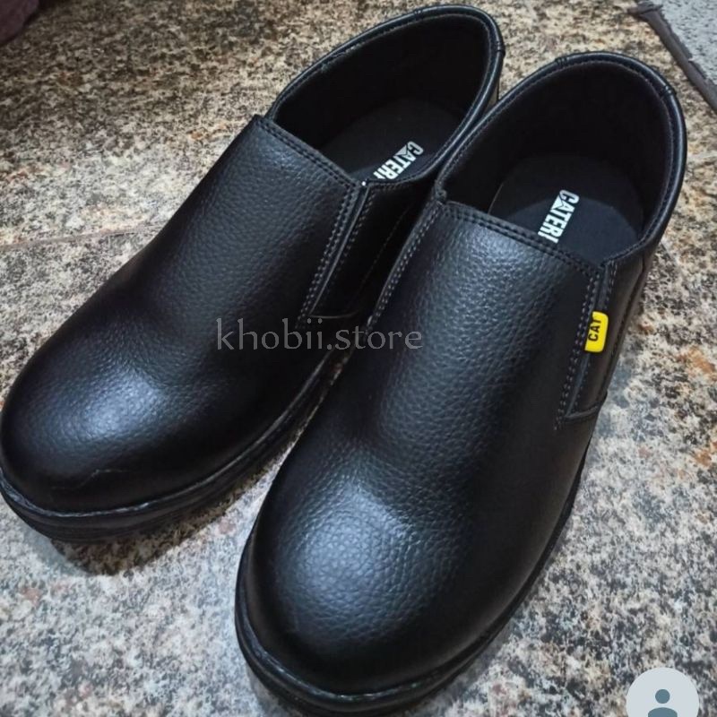 Men's slip on safety Shoes - Iron Toe safety Shoes | Shopee Singapore