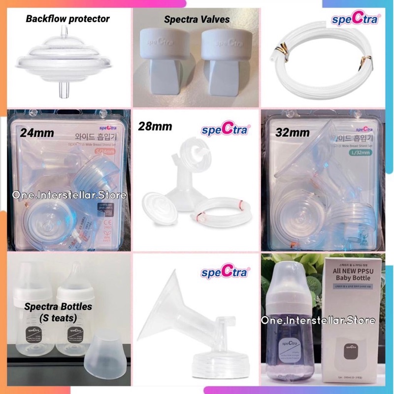 🇸🇬Spectra Breastshield 24-28-32 Spectra flange Set Spectra Breast Pump ...