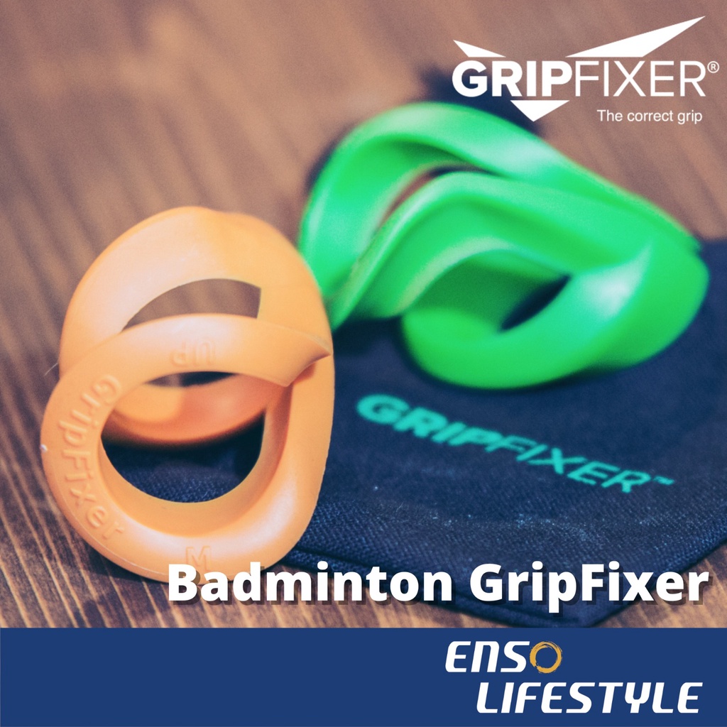 GripFixer Badminton - Grip Fixer Learning Aid [Enso Lifestyle] | Shopee ...