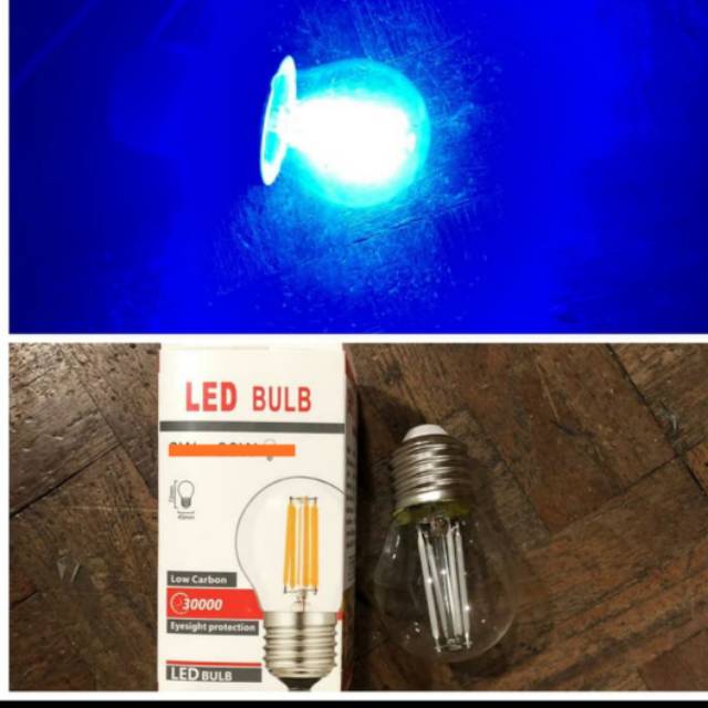 Cafe led lamp cafe filament G45 g 45 vintage edison led bulb 4w 4 watt ...