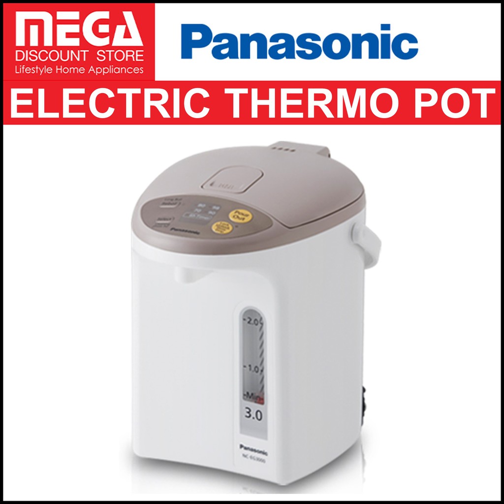 PANASONIC NC-EG3000 3L ELECTRIC THERMO POT (NC-EG3000CSH) | Shopee Singapore
