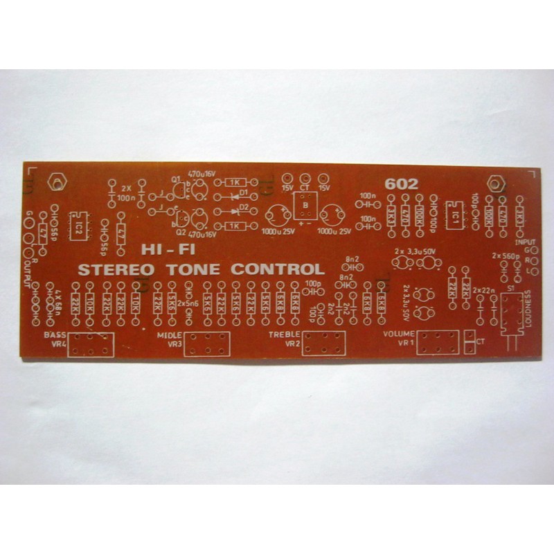 Pcb Hifi Stereo Tone Control IC 4558b-602 | Shopee Singapore