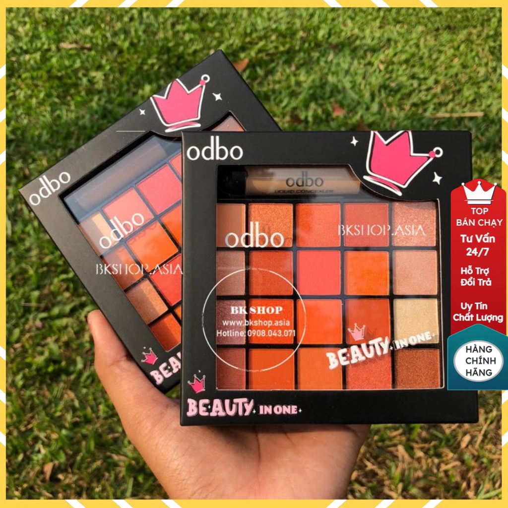 Makeup Set includes eyeshadow - blush - ODBO BEAUTY IN ONE lipstick ...