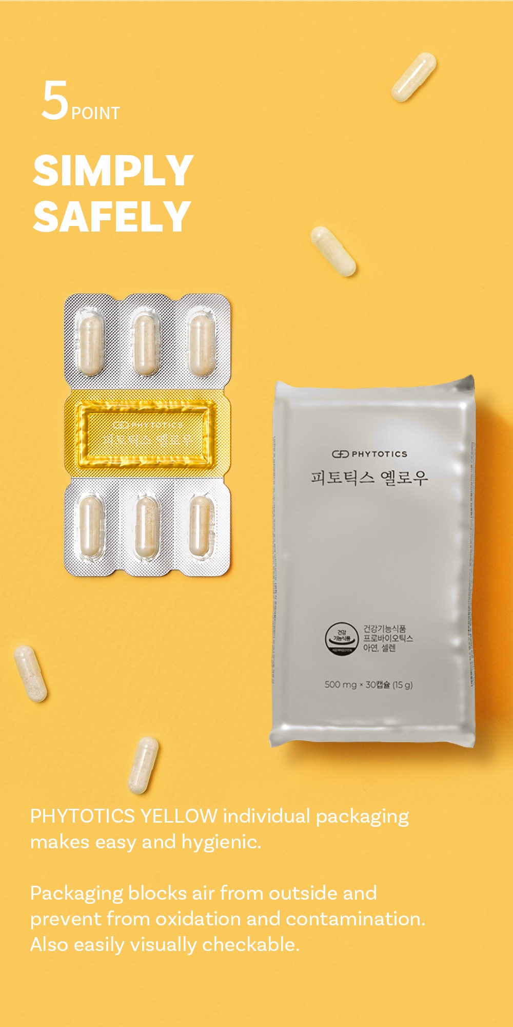 Phytotics Yellow Probiotics and Zinc, for women vaginal health and ...