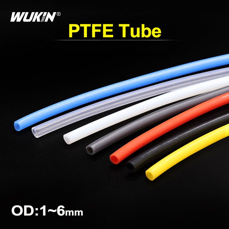 1 Meter PTFE Tube ID 0.5 1 2 3 4mm OD 1 2 3 4 5 6mm Multicolor ...