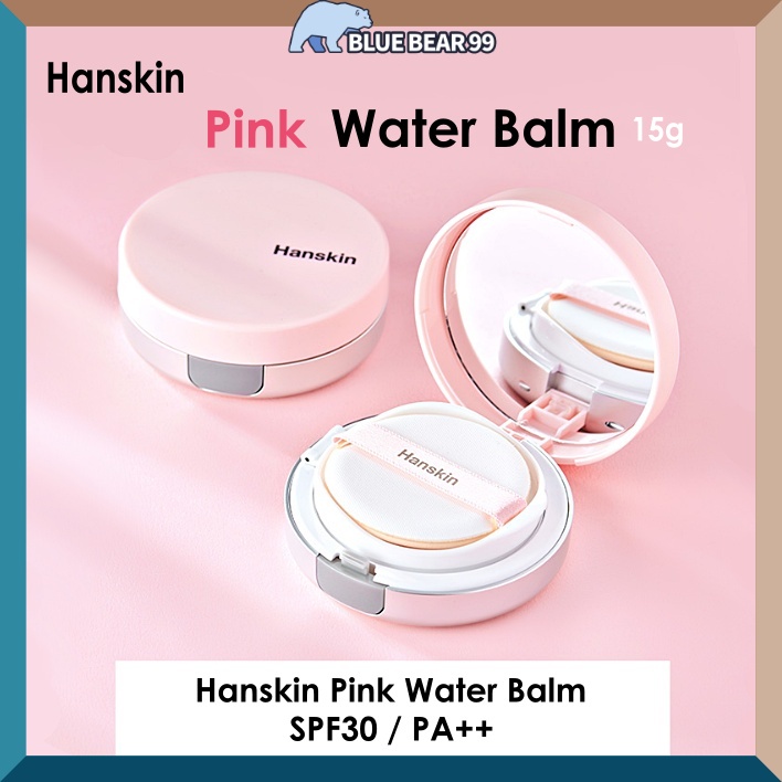 Hanskin Pink Water Balm/ Corrector/ Tone-up Pact 15g | Shopee Singapore