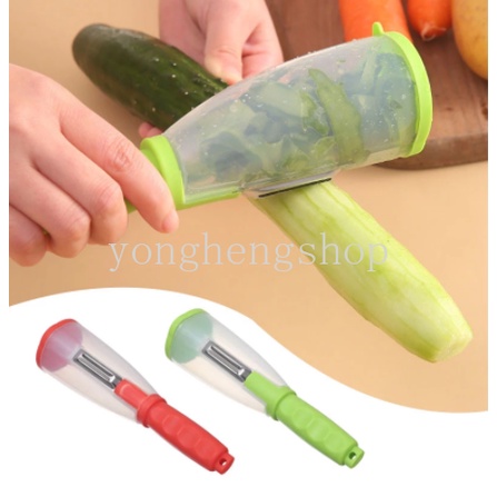 Creative Manual Slicer Storage Type Peeling Knife with Storage Tube ...