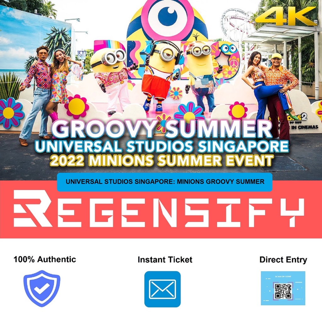 Universal Studios Singapore USS Minions Groovy Summer (School Holidays ...