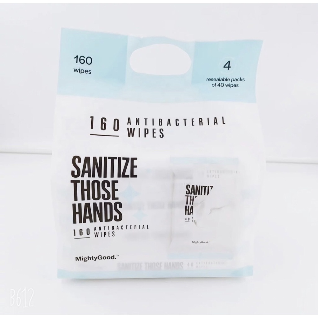 Wet Tissue Antibacterial Wipes 160 Sheets | Shopee Singapore