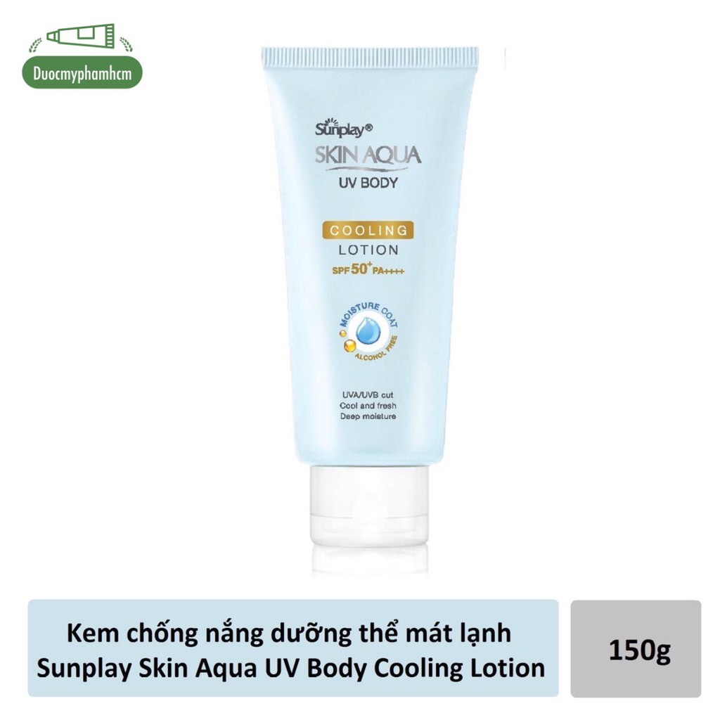 Sunplay Skin Aqua UV Body Cooling Lotion SPF 50+ PA++++ (150g) | Shopee ...