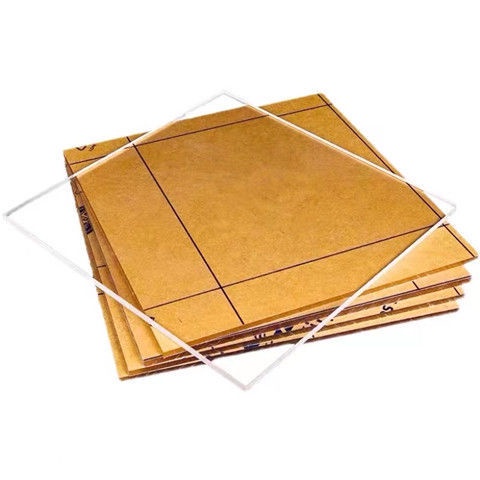Fully Transparent Acrylic Plate Plexiglass PC Board Sunshine Plate ...